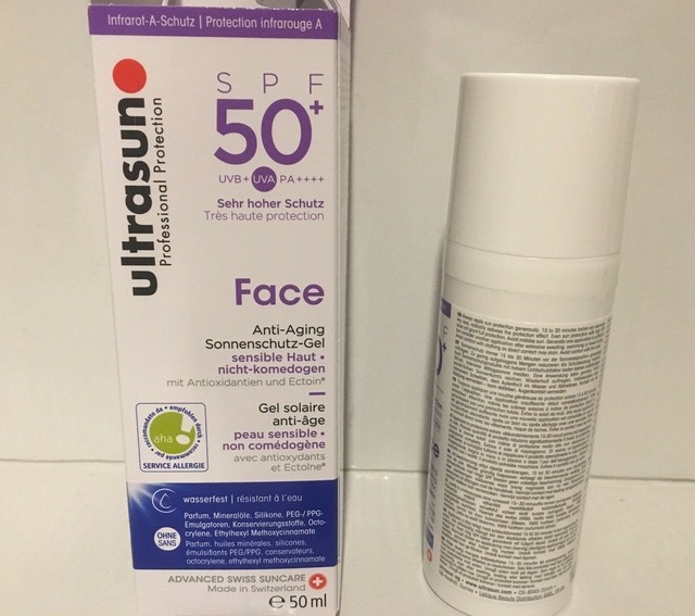 Ultrasun Face With SPF 50 Moisturizing Anti-aging Sun Protection 50ml ...