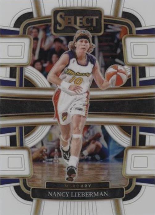 2024 Panini Select WNBA - Concourse Nancy Lieberman-Cline #96 White ...
