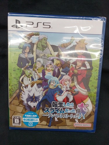 Unopened PS5 Software Reincarnated as a Slime Tempestos Model Number ...
