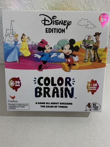 Color Brain Card Game Disney Edition Cardinal A Great Guessing Color Of ...
