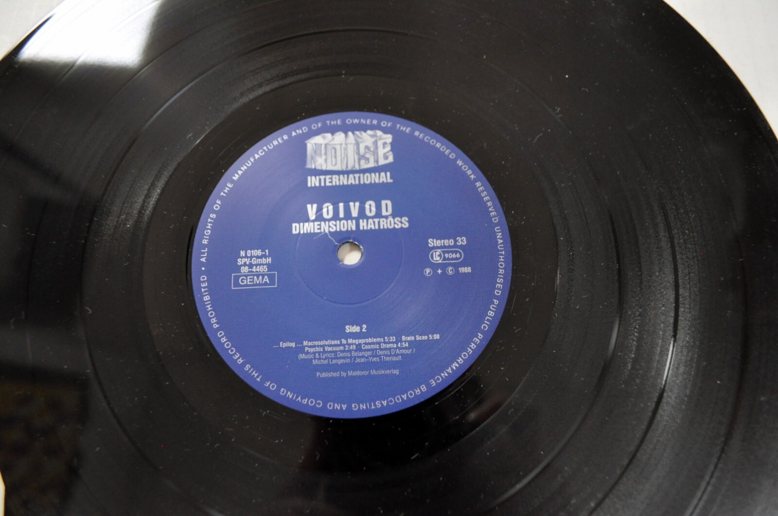 VOI VOD Dimension Hatross LP 1988 Germany ORIGINAL Press SHIPS FROM USA ...