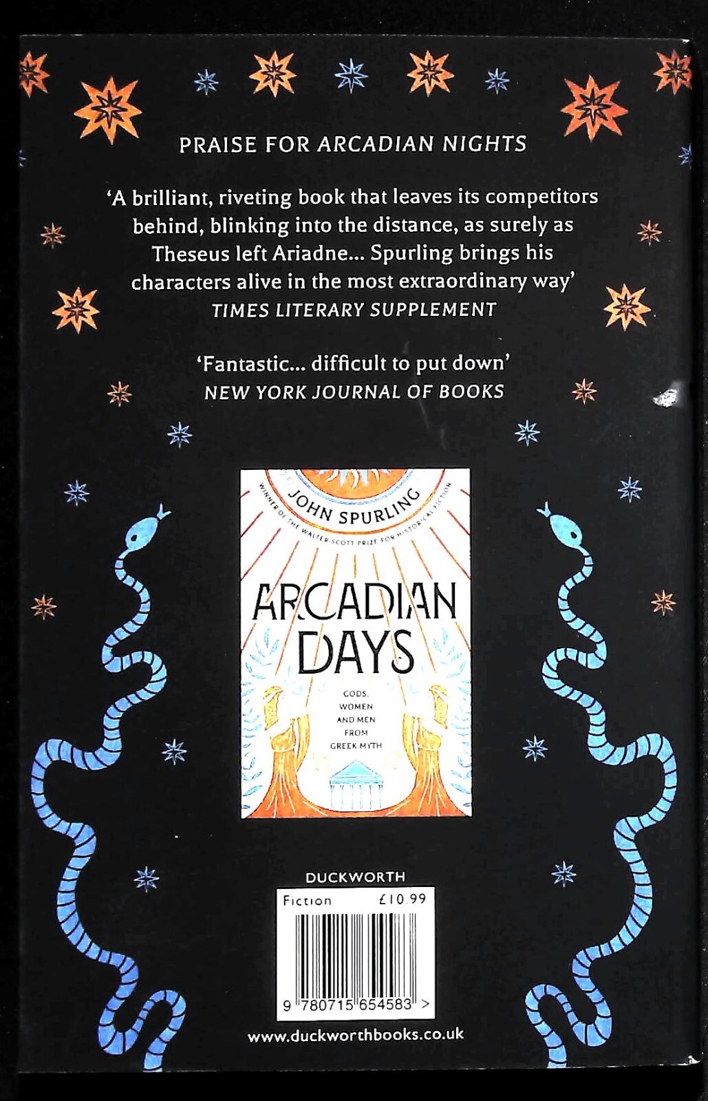 John Spurling Arcadian Nights Gods, Heroes and Monsters from Greek Myth ...