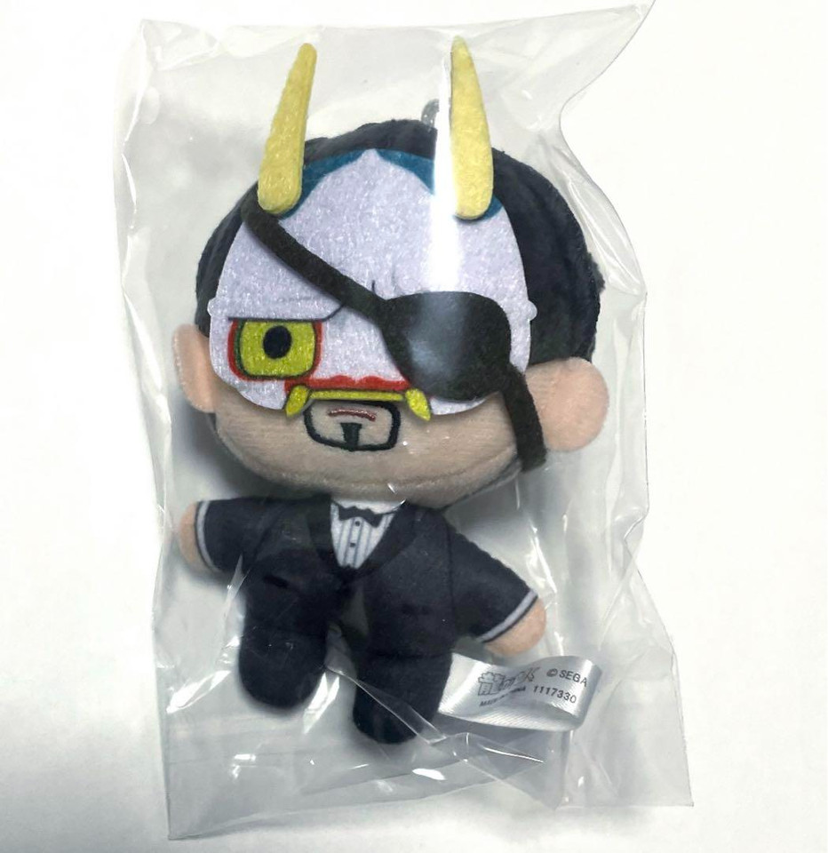 Ryu Ga Gotoku Goro Majima History Kuji Plush Doll Mascot Hannya Man JP ...