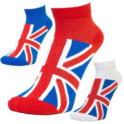 Trainer Socks Union Jack Macahel Cotton Rich for Men in multiple colours | eBay
