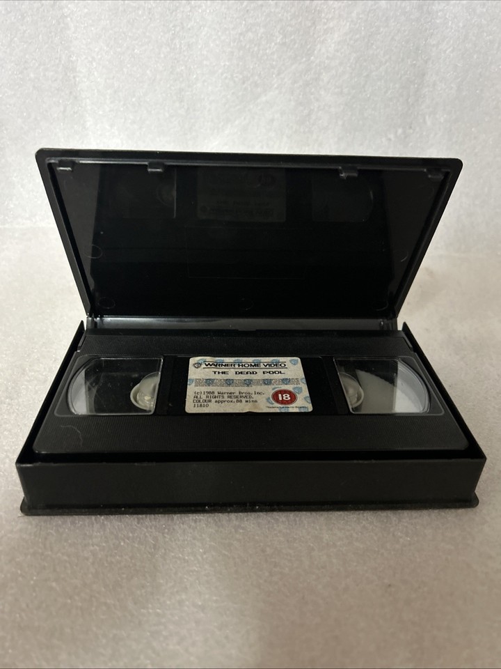 Clint Eastwood Dirty Harry in the Dead Pool VHS Warner Home Video | eBay UK