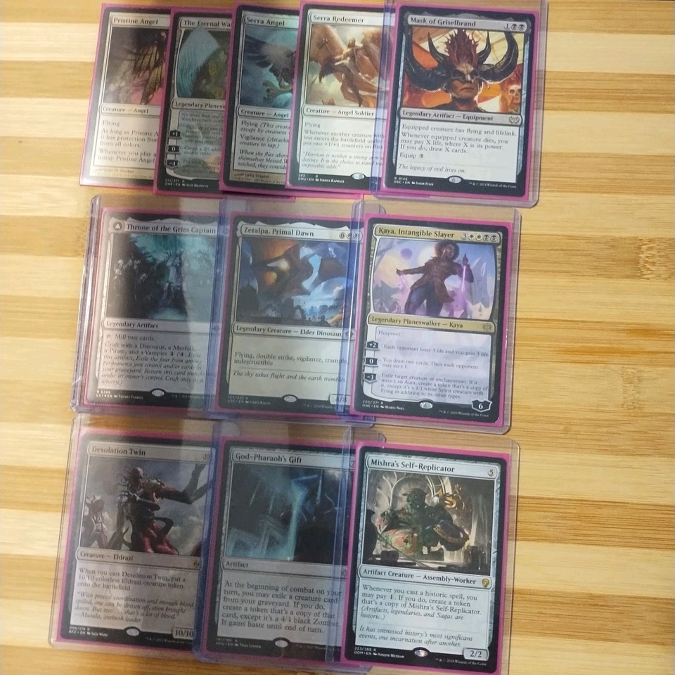 MTG Lot - 15 Mythic/Rare Cards (Double Sleeved) (+ 10 Uncommons) | eBay