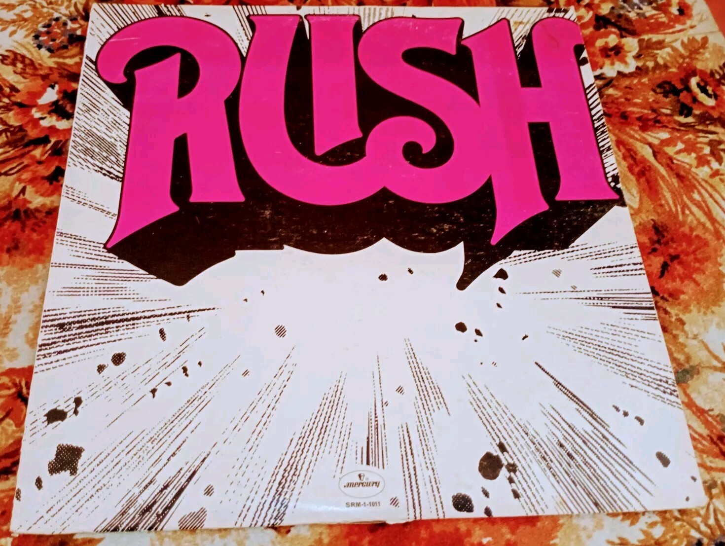 RUSH 'self titled / finding my way, '74 mercury / MasterVinyl/Vg++/ Vg+ ...