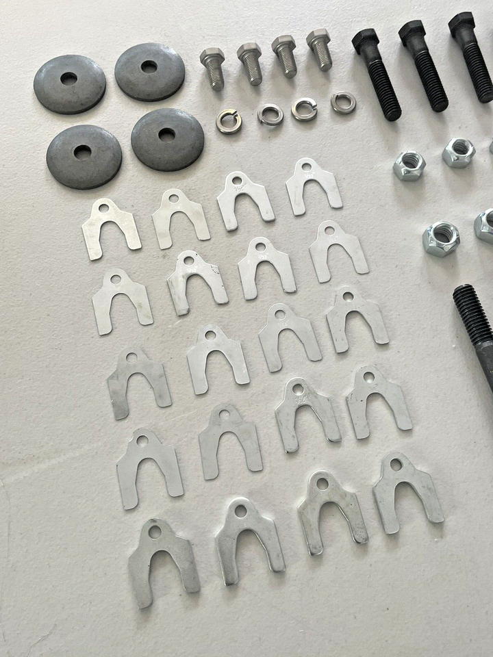 OE Bolts Control arm Bolt Kit Upper & Lower + Shaft Bolts & Shims 48 ...