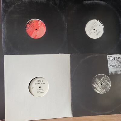 Eazy-E - Lot of 4 12" Vinyl Singles - 24 Hrs To Live, Switchez, Megamix ...