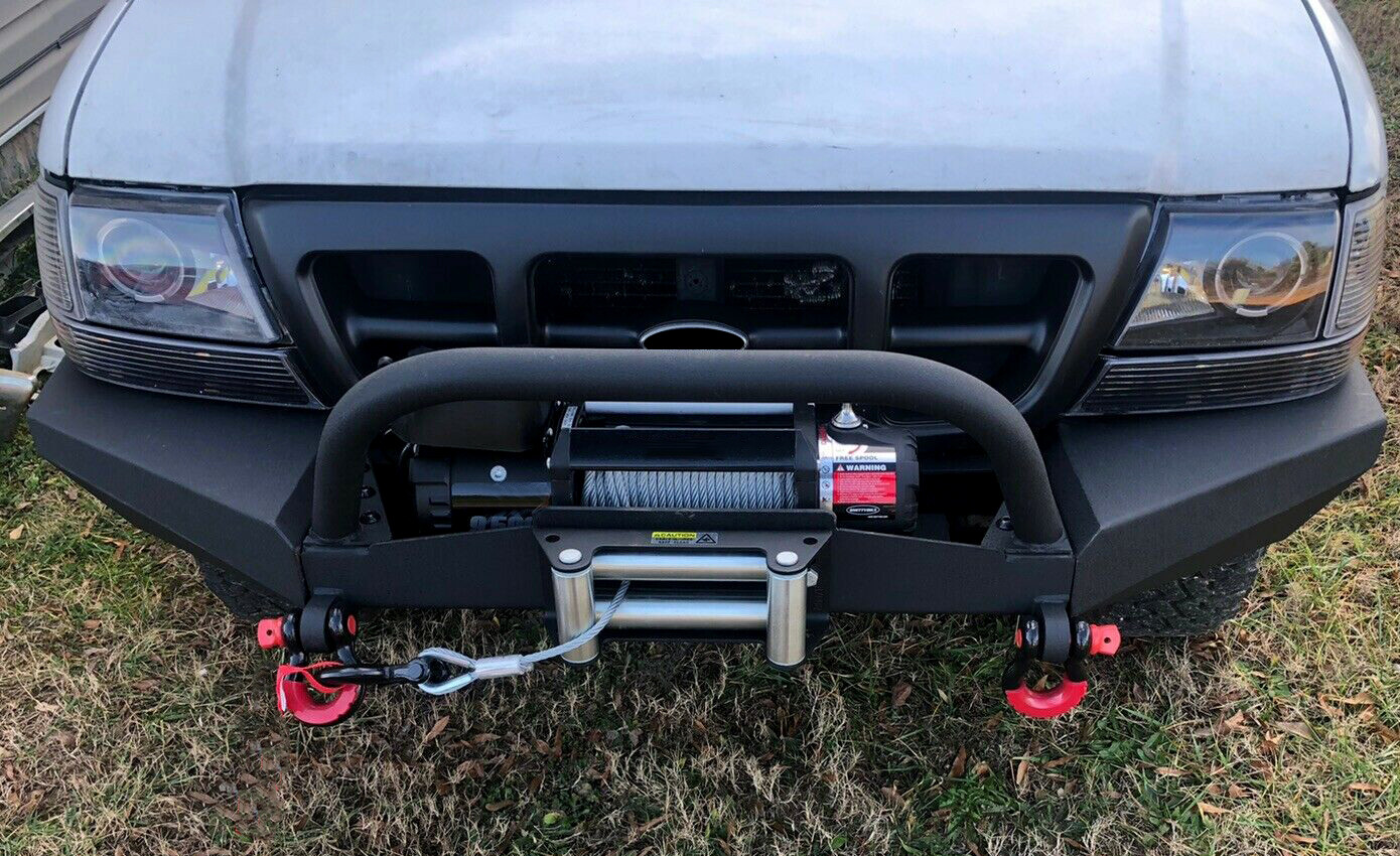For 1998-2011 Ford Ranger Modular Front Winch Bumper with Bull Bar | eBay