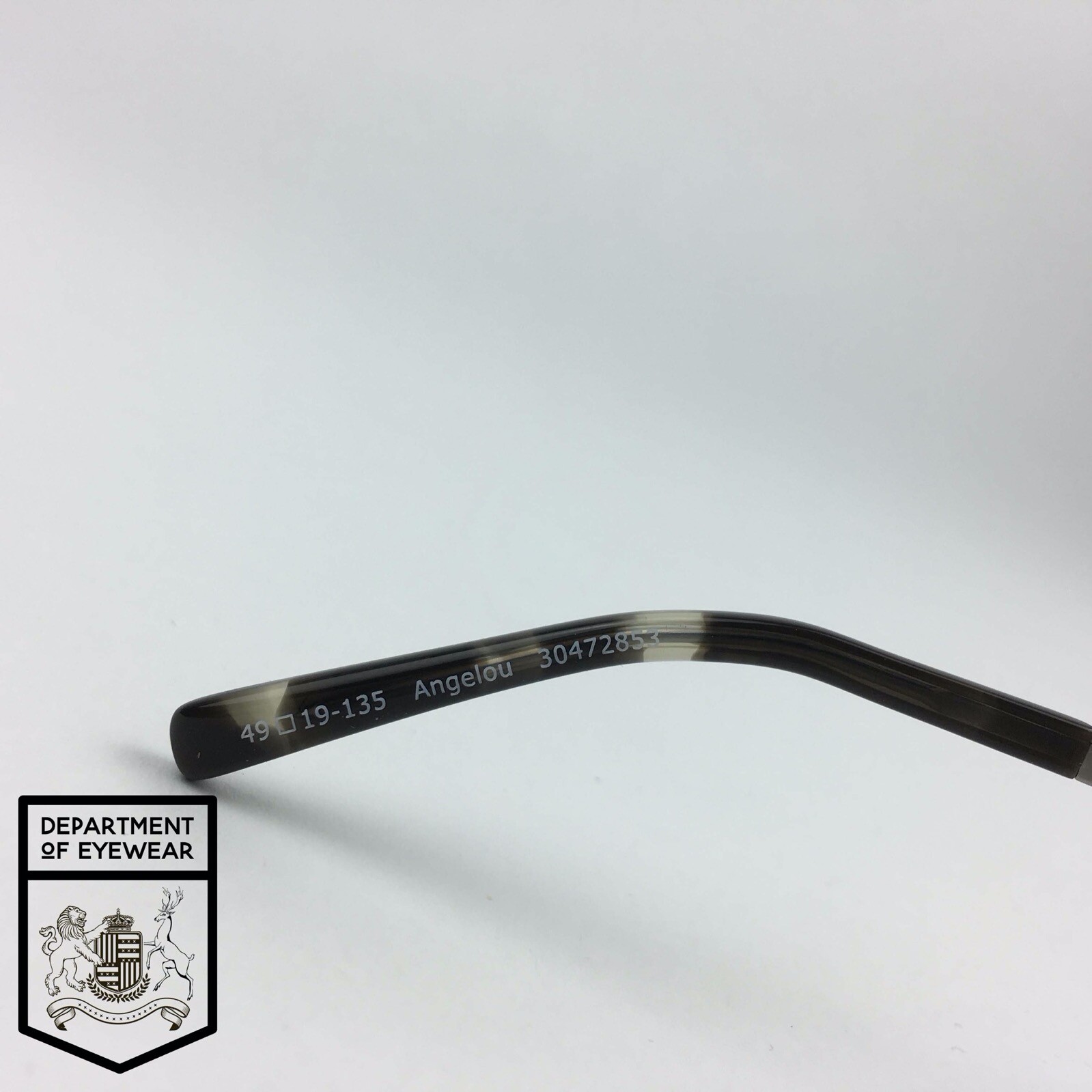 SPECSAVERS eyeglasses GREY MOTTLE ROUND KEYHOLE BRIDGE frame MOD ...