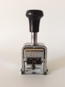 Counting Stamp, Numbering Machien, Inventory Counter, Heavy Duty, FREE ...