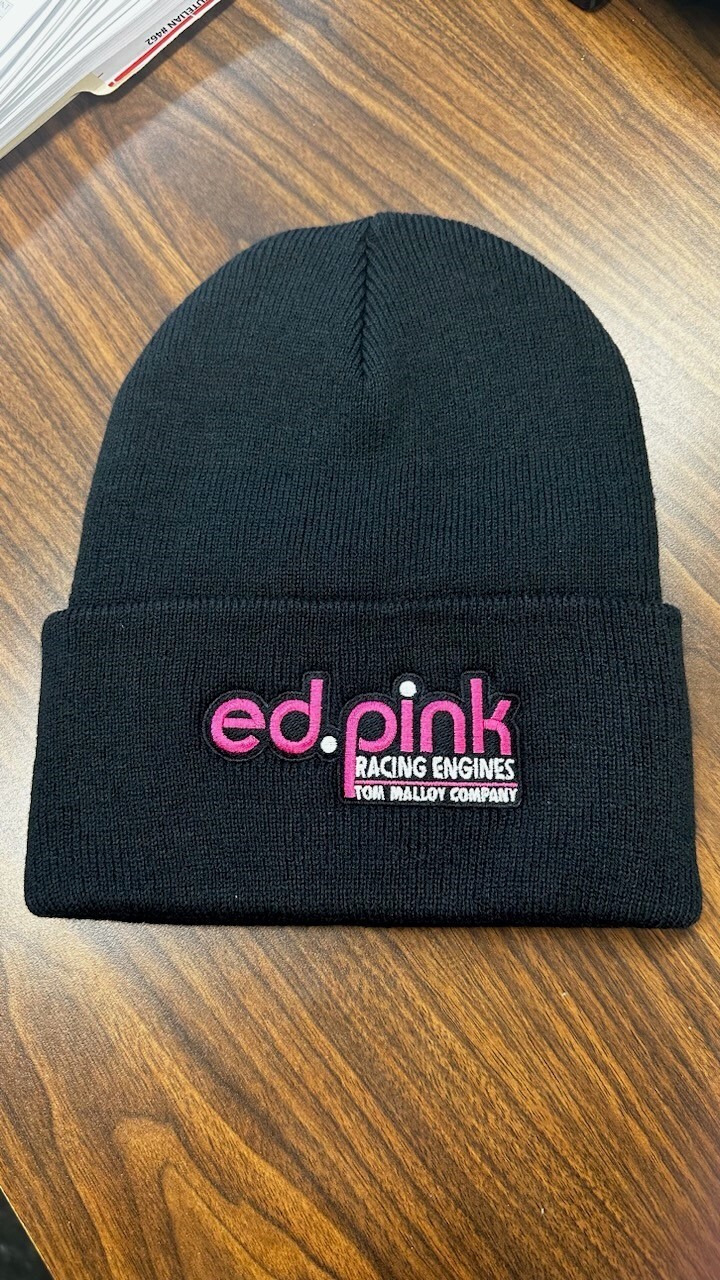 Authentic Ed Pink Racing Engine Beanie Hat Men new, Drag racing, Midget ...