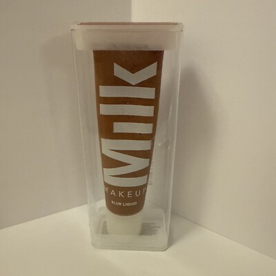 new in box MILK MAKEUP ~ BLUR LIQUID MATTE FOUNDATION TOFFEE 1 OZ BOXED ...