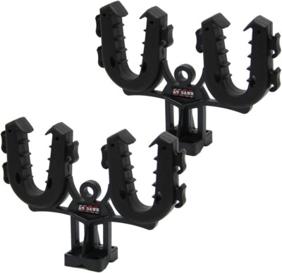 ATV Gun Rack Double Bow Utility Four Wheeler Hunting Tool Storage Rhino ...