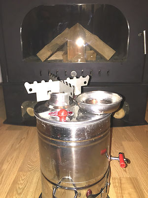 PICNIC SAMOVAR CAMPING TENT TEA KETTLE WATER HEATER WOOD STOVE COOKING ...