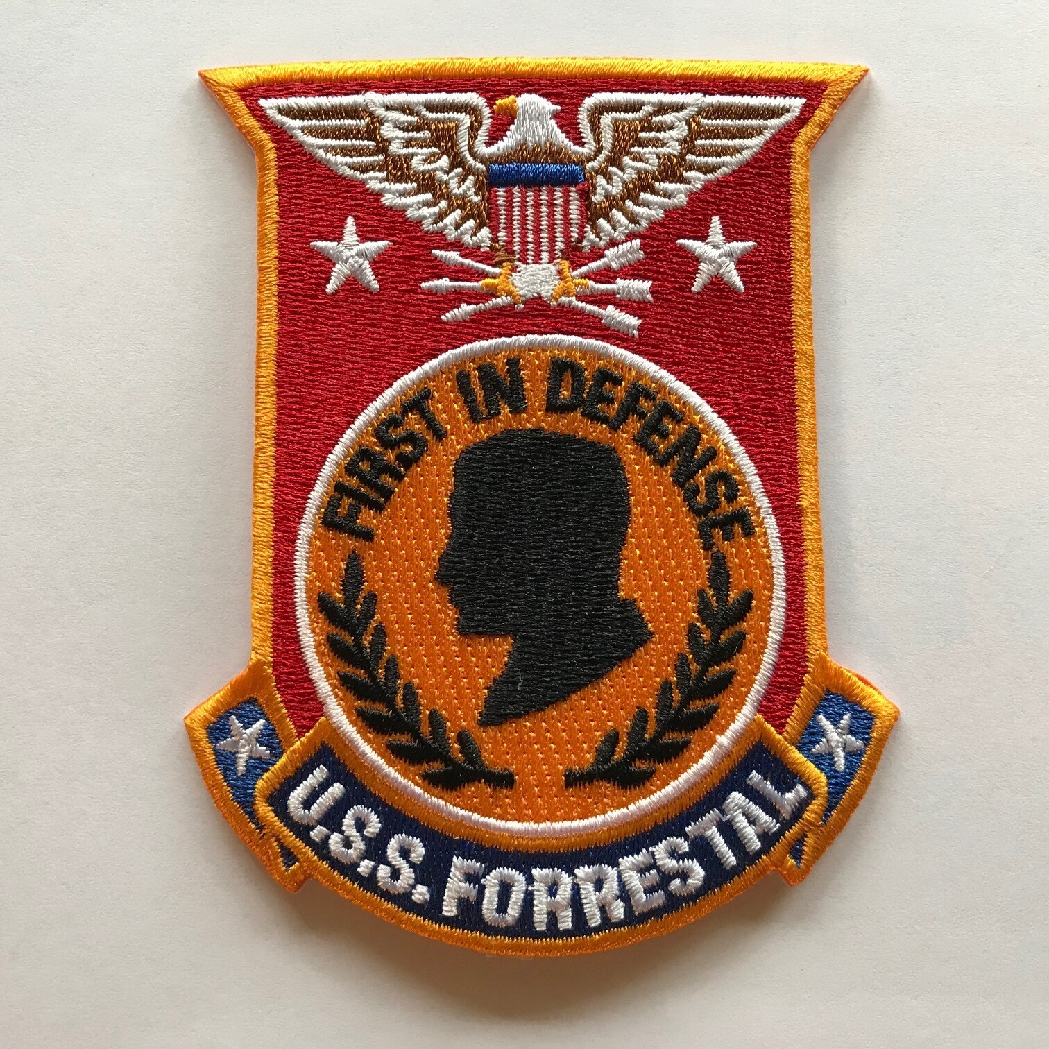 Patch of USS FORRESTAL (CV 59) | eBay
