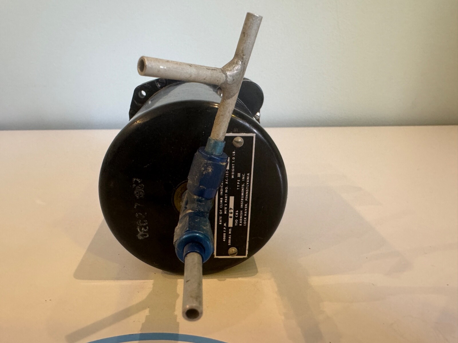 Nice tested KARNISH INSTRUMENTS RATE OF CLIMB INDICATOR AC-132-XX VSI ...