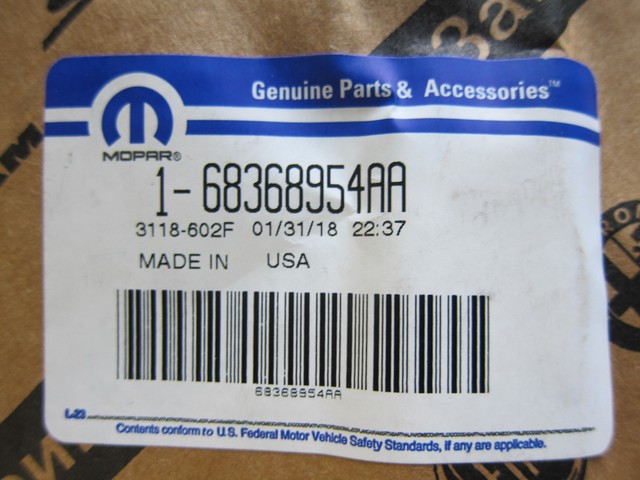 Door Emblem-VIN: G Mopar 68368954AA fits 18-19 Jeep Grand Cherokee for ...