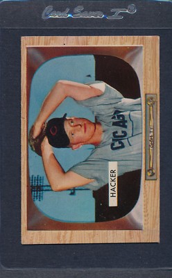 1955 Bowman #008 Warren Hacker Cubs VG/EX *1146 | eBay
