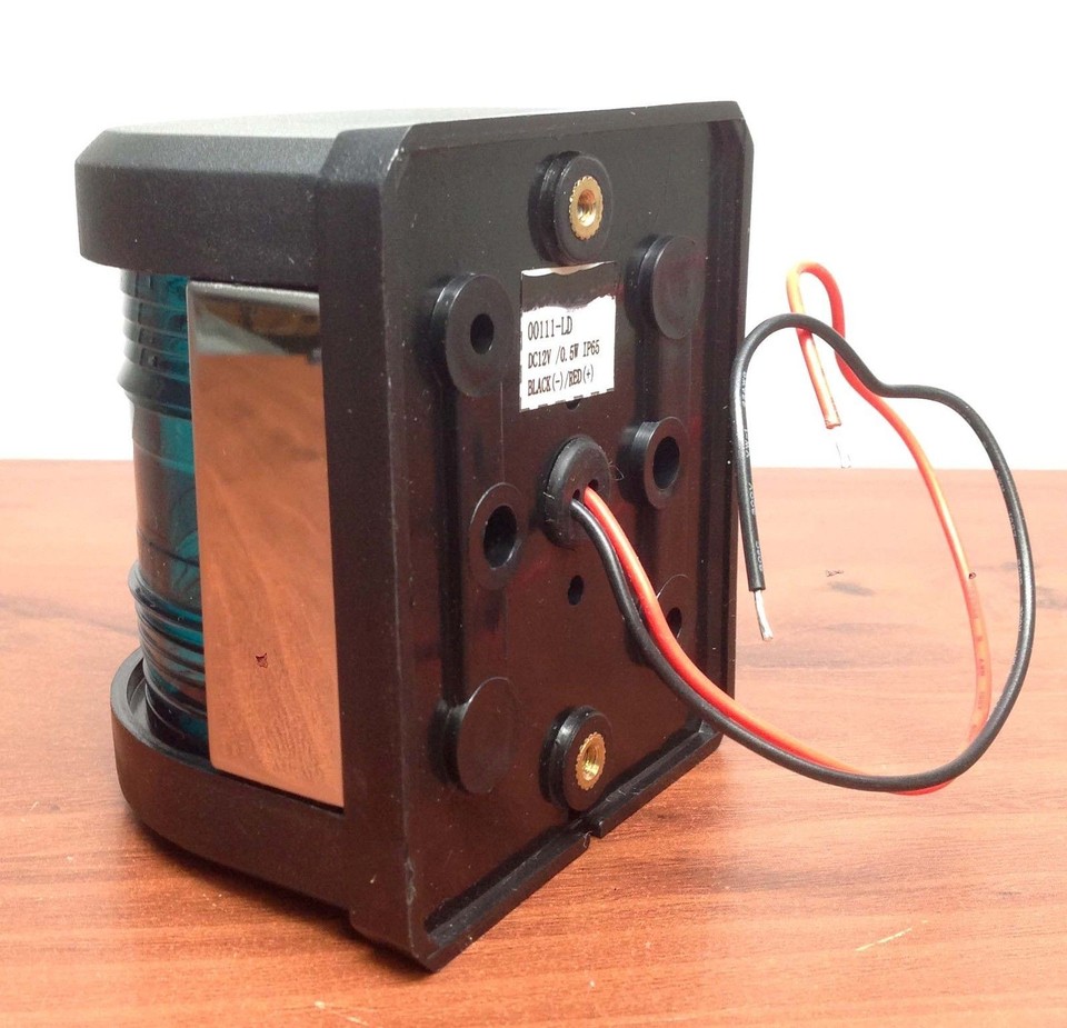 G2U MARINE BOAT GREEN STARBOARD AND RED PORT SIDE LED NAVIGATION LIGHT ...