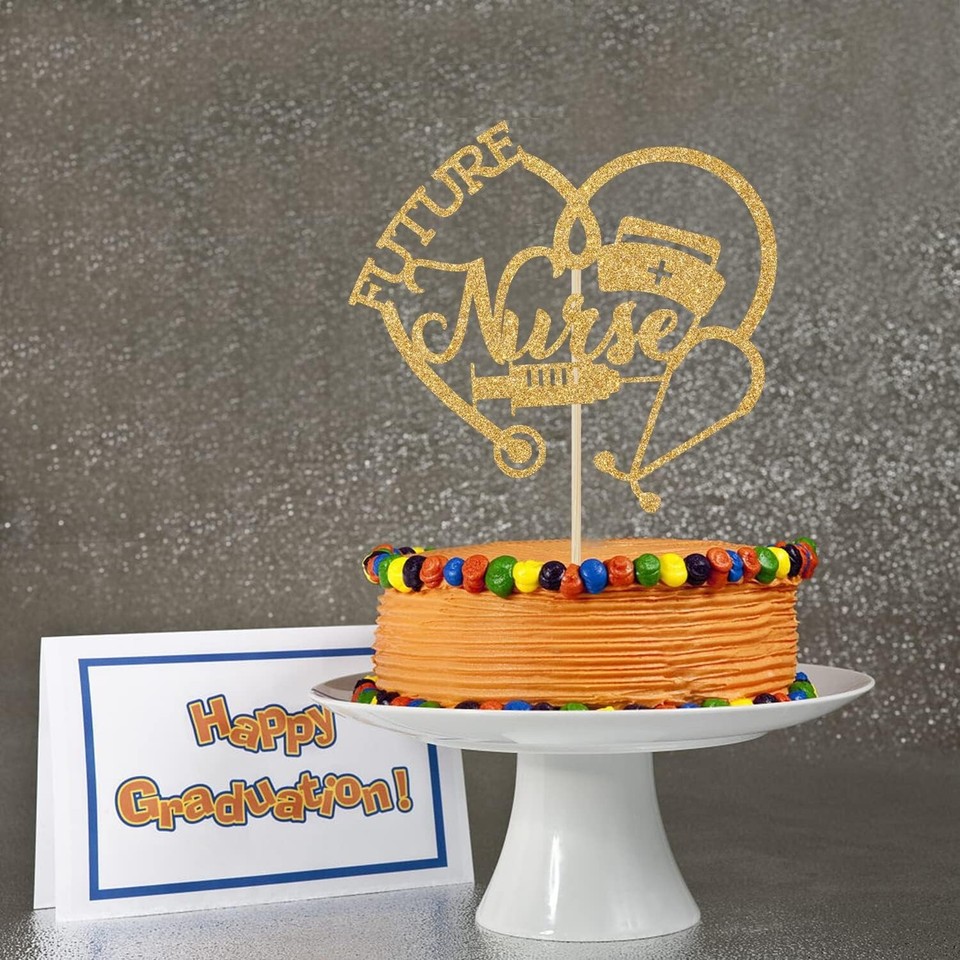 Future Nurse Cake Topper, Congrats nurse Grad 2023, BSN RN Nursing ...