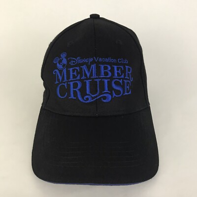 Disney Vacation Club DVC 2014 Member Cruise Gift Baseball Cap Hat Black ...