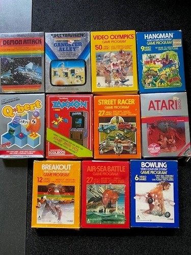 Atari 2600 Vintage Video Games - lot of 23 games | eBay
