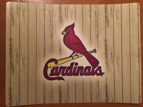 Tin Sign Vintage St Louis Cardinals Wooden Background MLB 4 | eBay