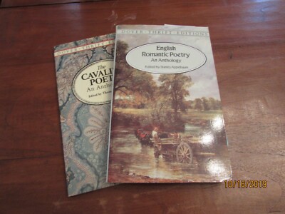 2-Poetry Books The Cavalier Poets Thomas Crofts English Romantic ...