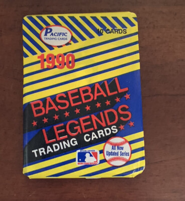 1990 Pacific Trading Cards Baseball Legends Sealed 10 Card Pack | eBay