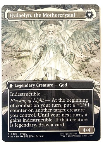 MTG Venat, Heart of Hydaelyn (Borderless) Final Fantasy 0329 FFXIV NM ...