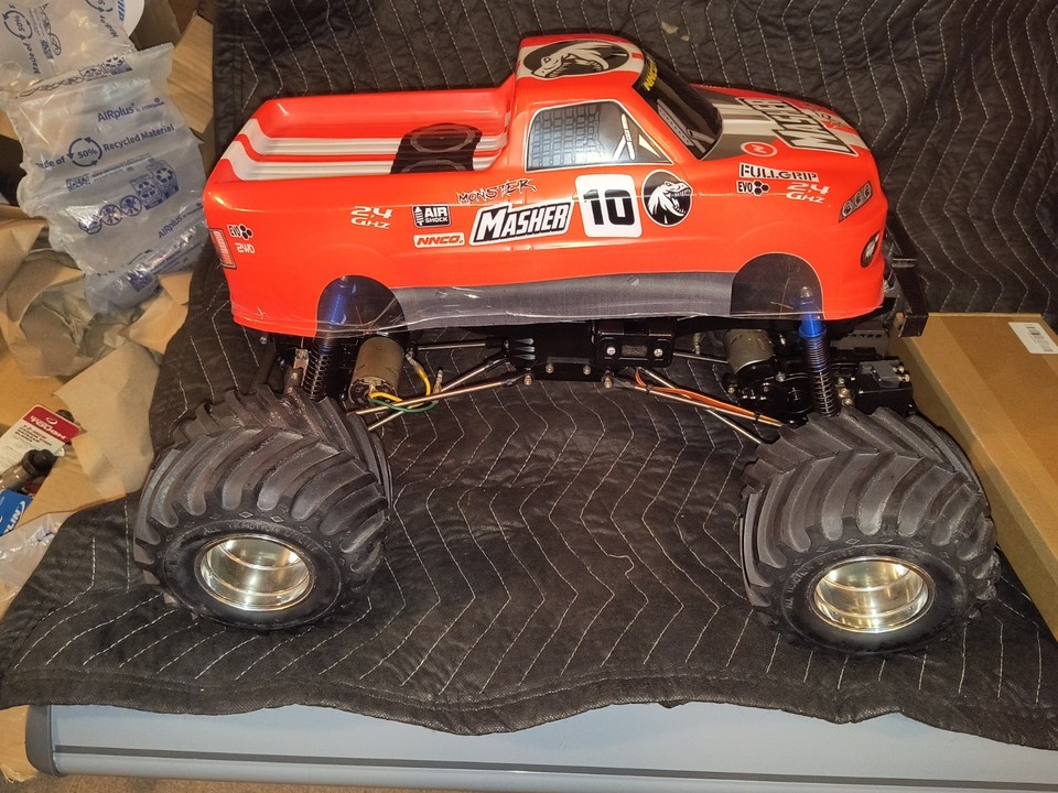 Tamiya Clodbuster with Upgrades Complete Clodzilla. Read !!! | eBay