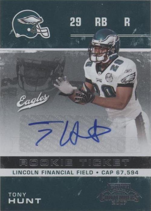 2007 Playoff Contenders Tony Hunt #231 for sale | eBay