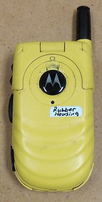 Motorola i series i530 - Yellow ( Nextel ) Cellular iDEN PTT Flip Phone ...