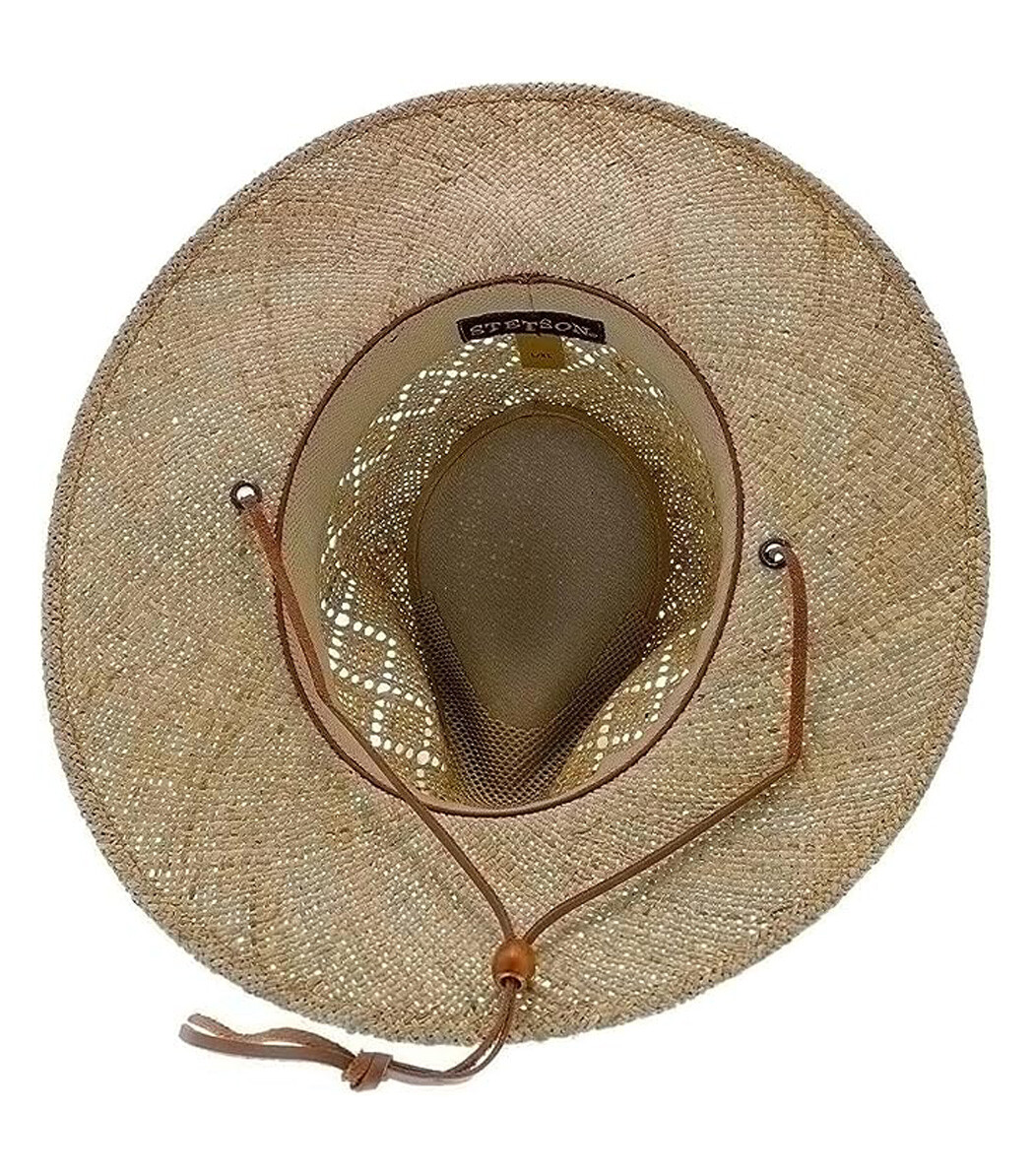 STETSON Hat Company "Terrace" Outback Vented Straw Hat, Style#TERR4034 ...