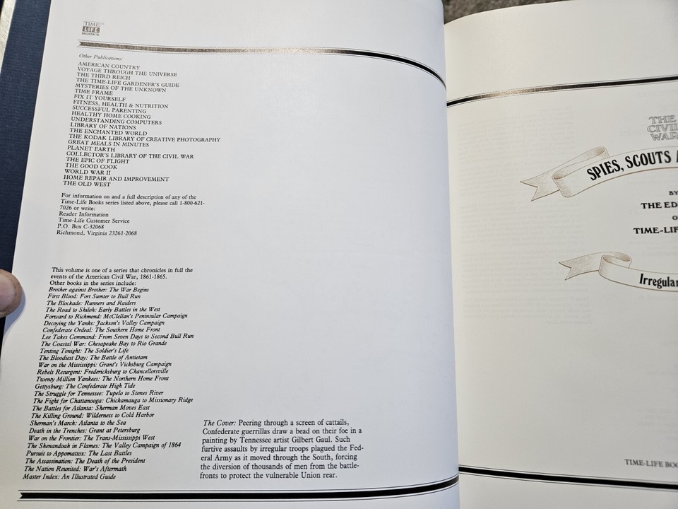 Complete Series Set Time Life CIVIL WAR 1-28 + Master Index Volumes ...