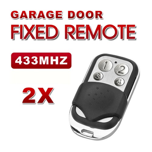 2x B&D BND 059116 062162 433MHz Garage Door Remote Remotes Control ...