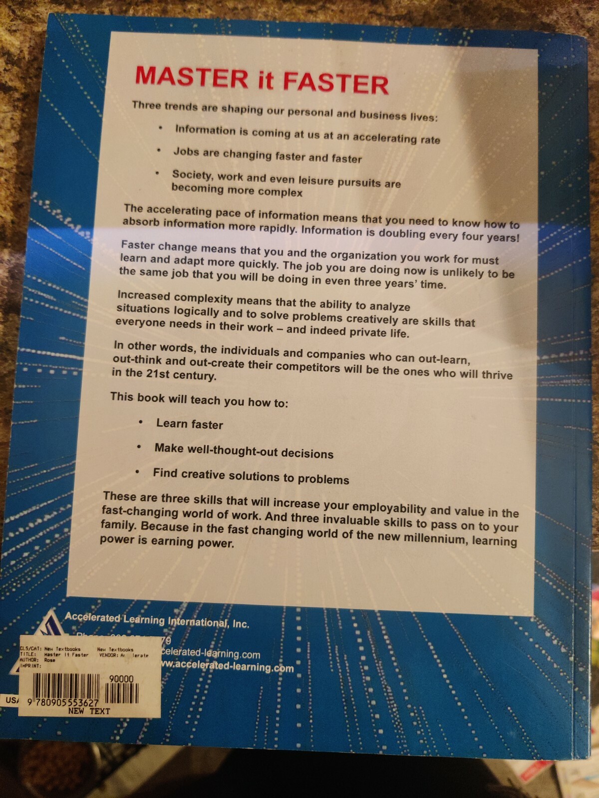 Master It Faster by Colin Rose (Hardcover) for sale online | eBay