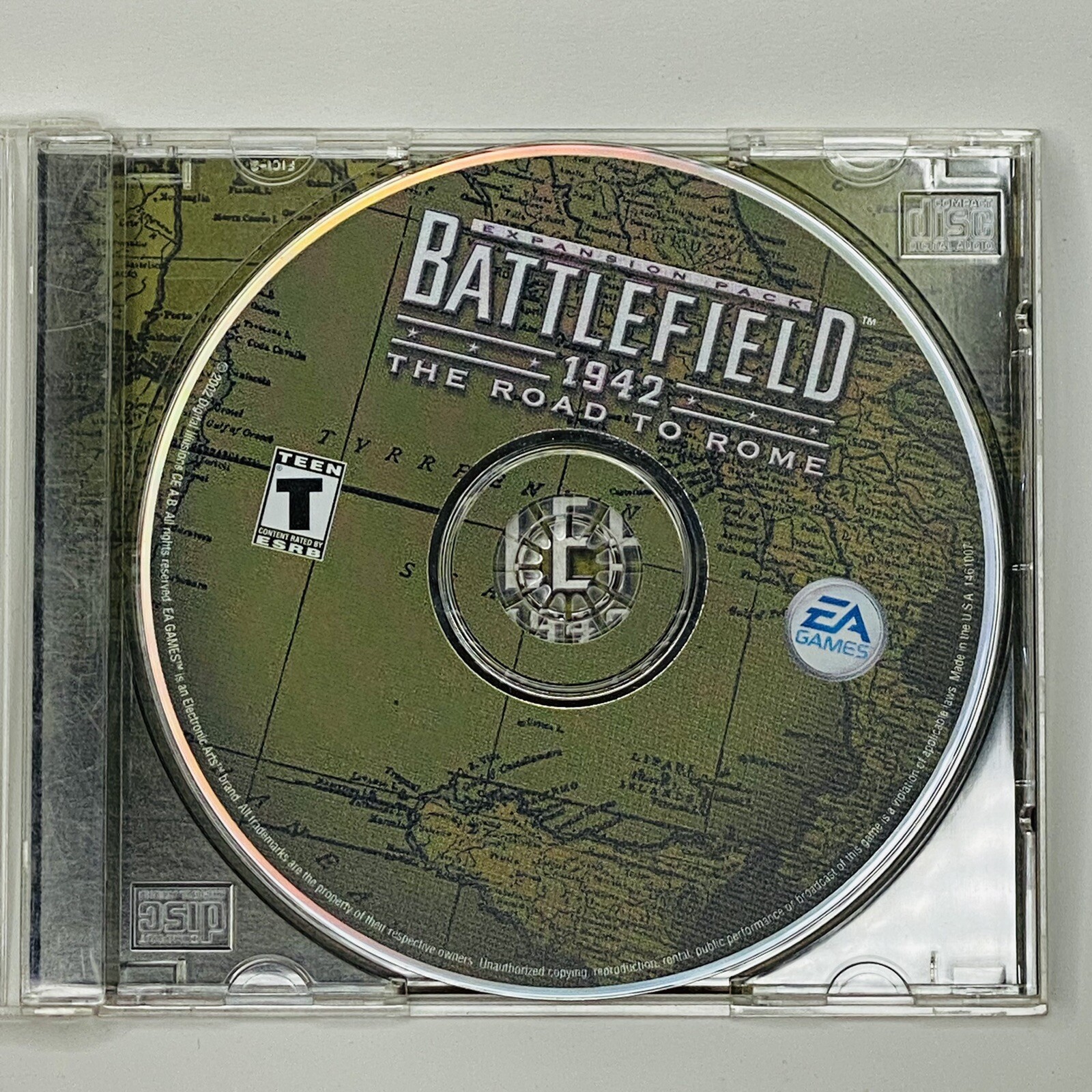 BATTLEFIELD 1942 The Road To Roam 2002 EA Games Expansion DISC ONLY ...