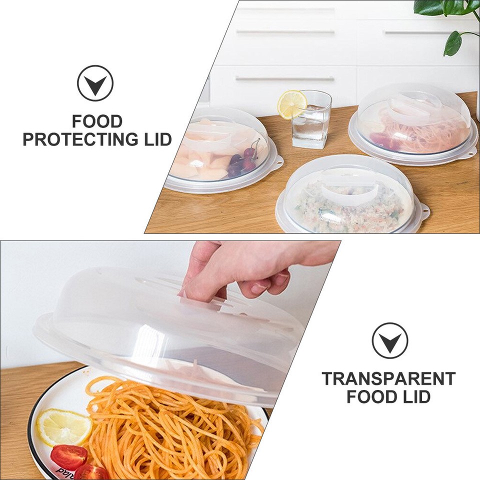 Microwave Glass Plate Splatter Proof Lids for The Microwaves Oven Cover ...