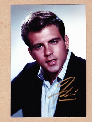 Fabian signed 4x6 inch color photo-Ex-Teen Idol & Actor | eBay