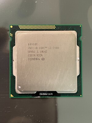 LOT 5 Intel Core i3-2100 3.10GHz Dual-Core CPU Computer Processor ...