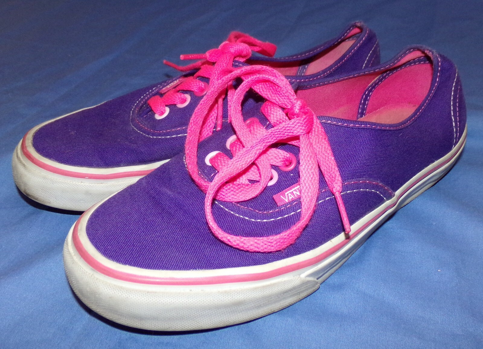 Vans Skate Skateboard Shoes Purple Pink Mens 6 Womens… - Gem