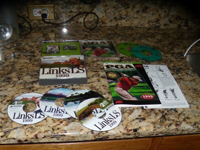2 PC games: Links LS 1999 and PGA Championship Golf 1999 - Near Mint ...
