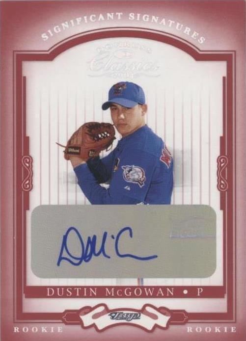 2004 Donruss Classics - Rookie Dustin McGowan #190 Significant ...