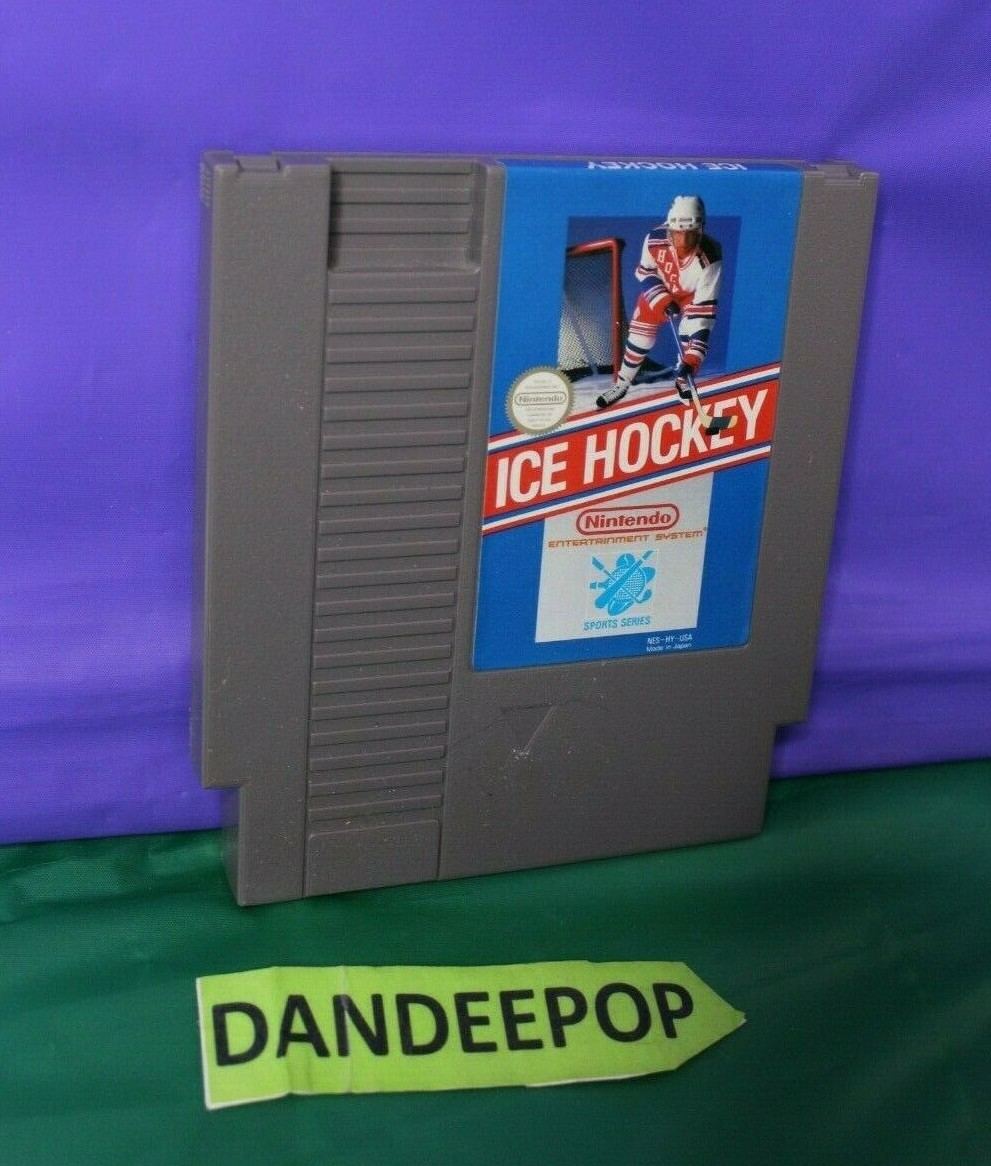 Ice Hockey (1988) NES Nintendo Vintage Original Video Game 74720137155 ...