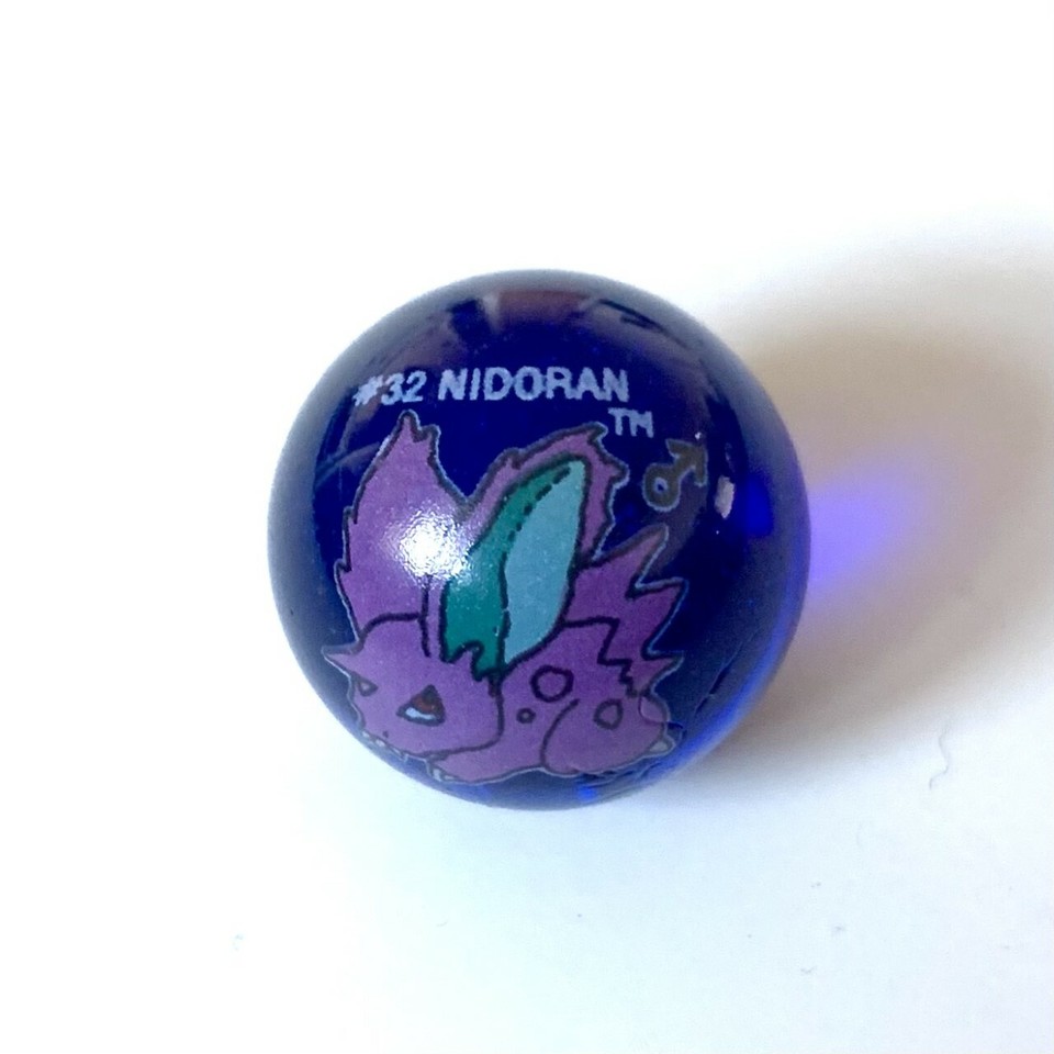 Pokemon Marbles - Vintage 1998 Glass - Pouch Bags - You Choose - Toy ...