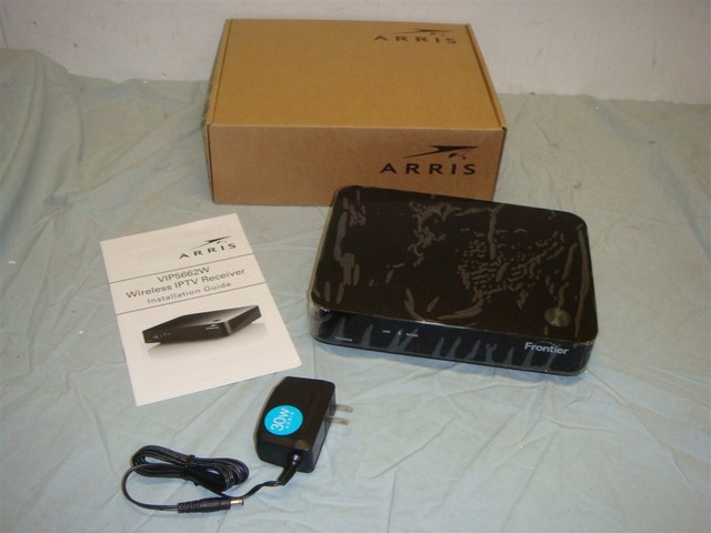TELUS ARRIS FRONTIER VIP5602W 4K IPTV SET TOP BOX RECEIVER 1TB DVR W ...