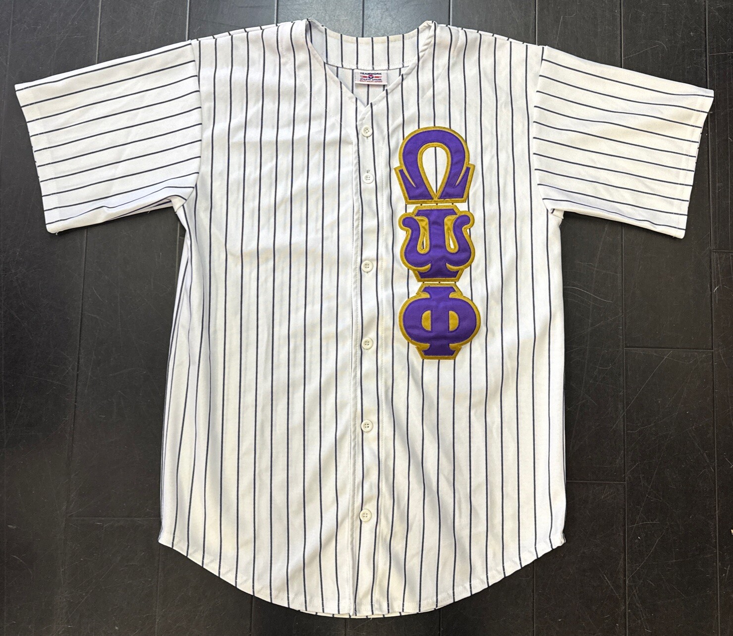 Teamwork Athletic Omega Psi Phi Fraternity Baseball S… - Gem